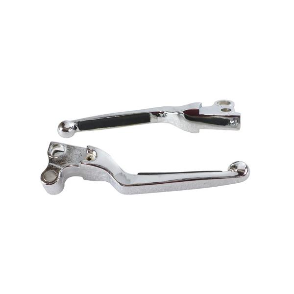 V-TWIN 品番 26-1975 Chrome Softee Style Hand Lever Set V-Twin    Vツイン お取寄せ品