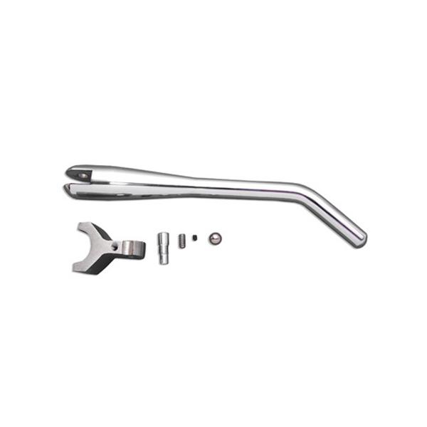 V-TWIN 品番 27-0133 Chrome Kickstand Assembly Weld-On Type Wyatt Gatling    Vツイン お取寄せ品