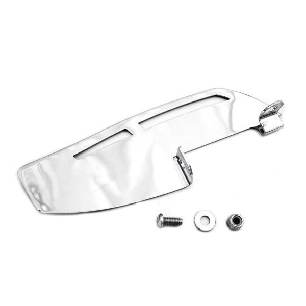 V-TWIN 品番 27-0837 Chrome Footboard Boot Guard Kit Wyatt Gatling 50500225   Vツイン お取寄せ品