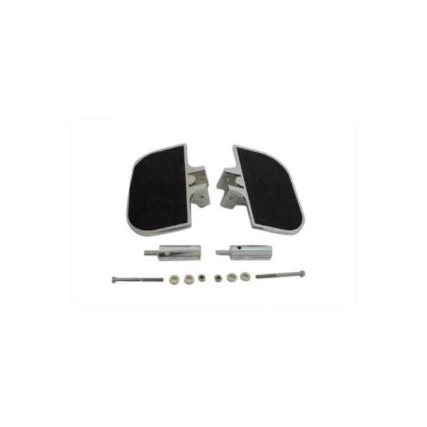 V-TWIN 品番 27-0909 Passenger Mini Footboard Set Rubber Style Wyatt Gatling    Vツイン お取寄せ品