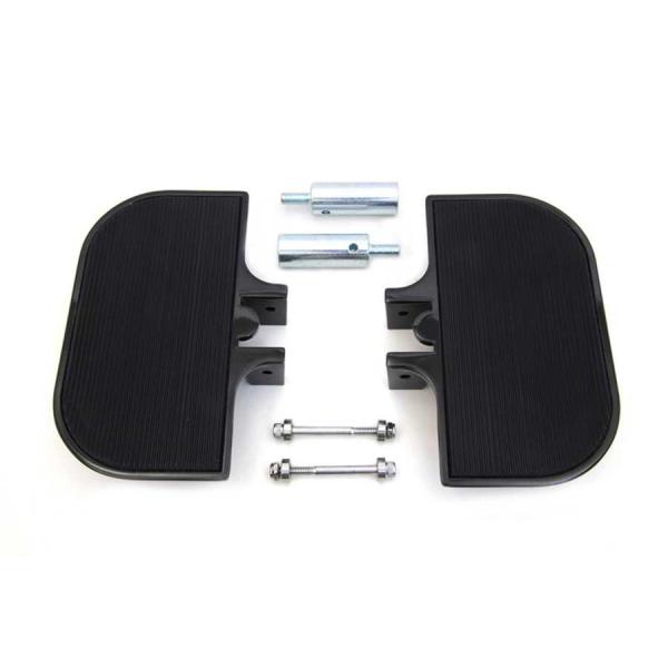 V-TWIN 品番 27-1006 Passenger Mini Footboard Set Rubber Style Wyatt Gatling    Vツイン お取寄せ品