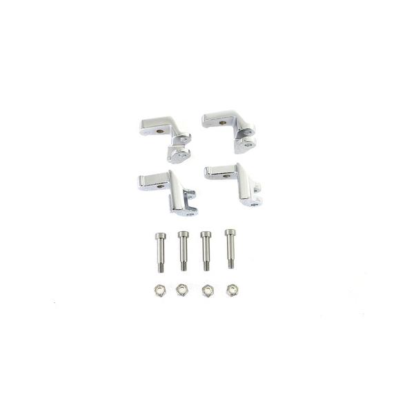 V-TWIN 品番 27-1772 Driver Footboard Relocator Kit Chrome V-Twin    Vツイン お取寄せ品
