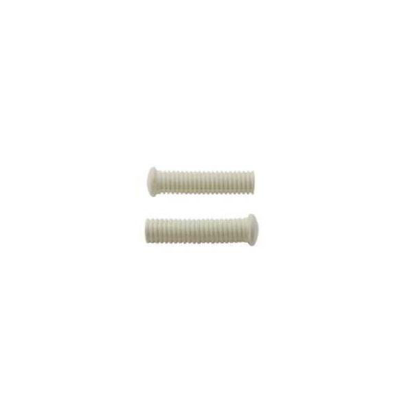 V-TWIN 品番 28-0205 Footpeg for Kick Starter or Passenger White Wyatt Gatling 33182-63TA   Vツイン お取寄せ品