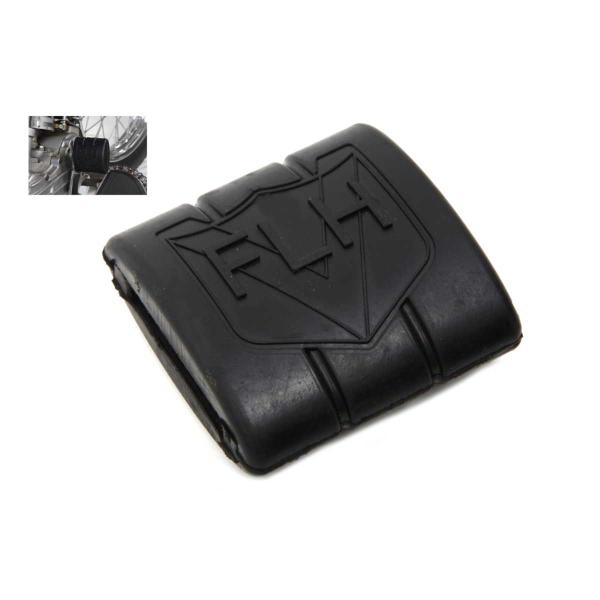 V-TWIN 品番 28-0457 Black Rubber Brake Pedal Pad With FLH Logo V-Twin    Vツイン お取寄せ品
