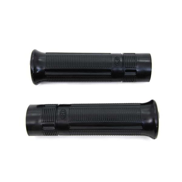 V-TWIN 品番 28-0931 Black Beck Plastic Grip Set V-Twin    Vツイン お取寄せ品