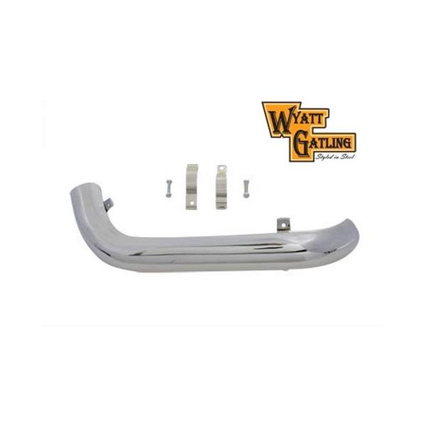 V-TWIN 品番 30-0083 Wyatt Gatling Left Side Crossover Heat Shield Wyatt Gatling    Vツイン お取寄せ品