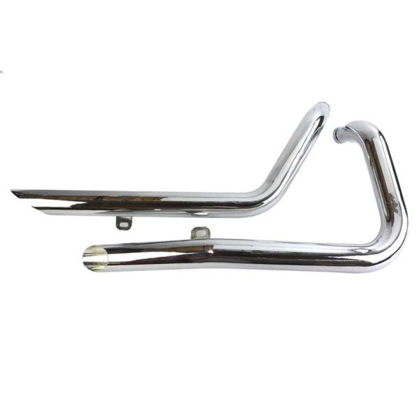 V-TWIN 品番 30-0385 Exhaust Drag Pipe Set Side Slash Style V-Twin    Vツイン お取寄せ品