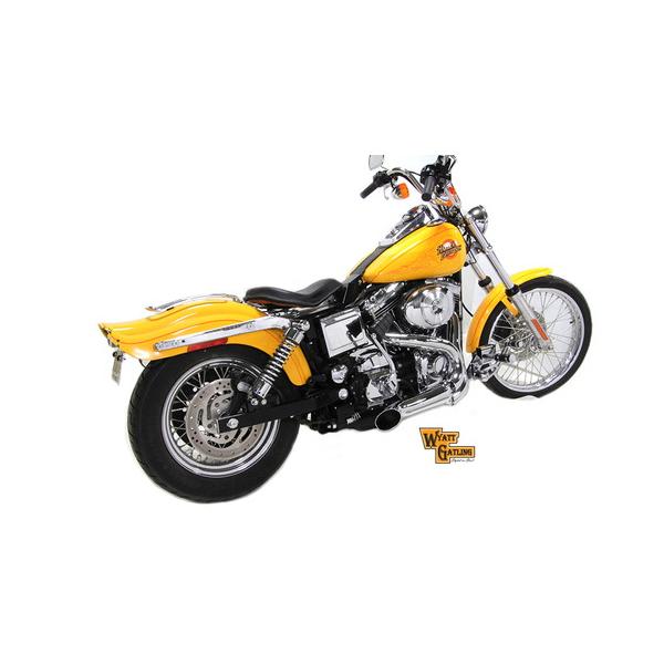 V-TWIN 品番 30-0768 Chrome Wyatt Gatling 2 into 1 Exhaust Pipe Header Kit V-Twin    Vツイン お取寄せ品