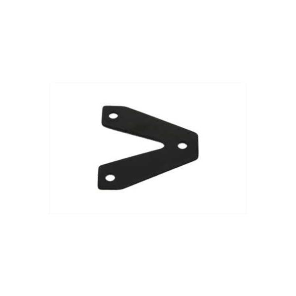 V-TWIN 品番 31-0154 Black Oil Cooler Bracket V-Twin 62574-77   Vツイン お取寄せ品