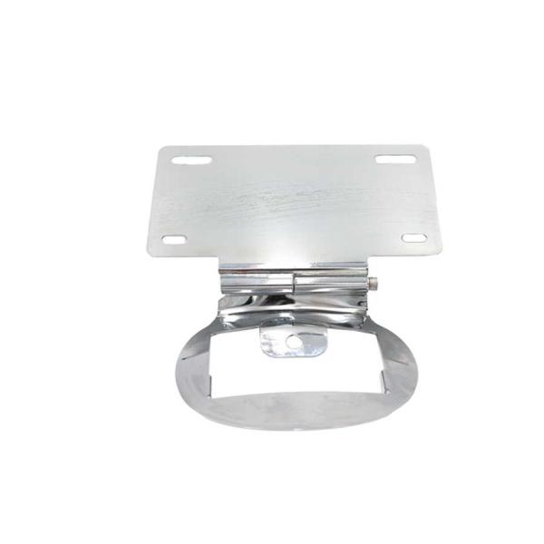 V-TWIN 品番 31-1472 License Plate Relocation Bracket Chrome V-Twin    Vツイン お取寄せ品