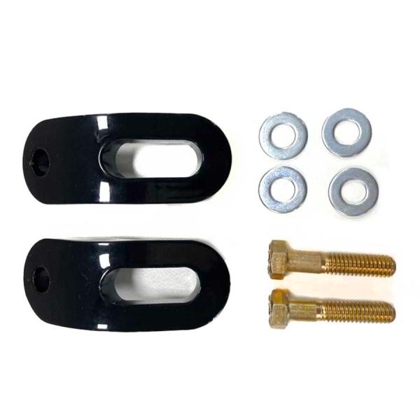 V-TWIN 品番 31-1796 Wyatt Gatling Tie Down Anchor Set Black Wyatt Gatling    Vツイン お取寄せ品