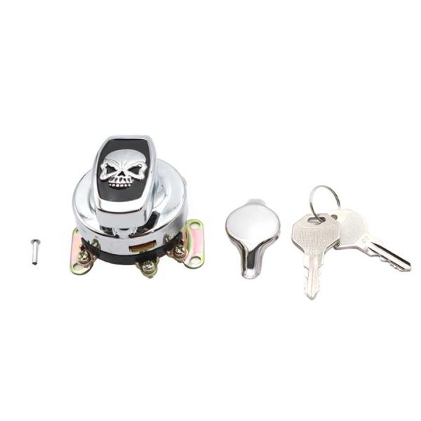 V-TWIN 品番 32-1192 Fat Bob Ignition Switch with 6 Terminals Volt Tech    Vツイン お取寄せ品