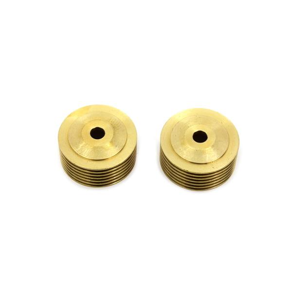 V-TWIN 品番 32-1231 Brass Spark Plug Cool Fin Set Volt Tech    Vツイン お取寄せ品