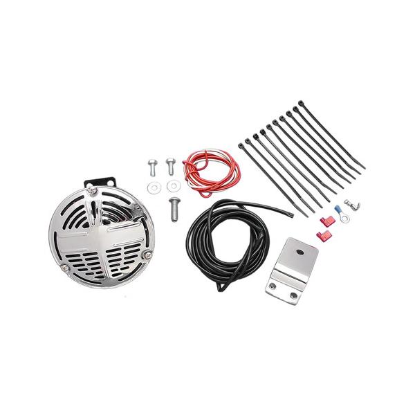 V-TWIN 品番 33-0009 Classic 12V Horn Kit with Bracket V-Twin 69036-88 63036-88TA  Vツイン お取寄せ品