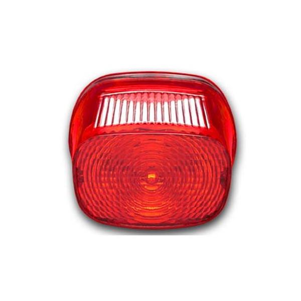 V-TWIN 品番 33-0238 Tail Lamp Lens Stock Style Red Wyatt Gatling 68140-99   Vツイン お取寄せ品
