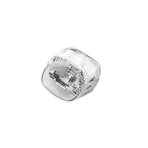 V-TWIN 品番 33-0255 Tail Lamp Lens Laydown Style Clear Wyatt Gatling    Vツイン お取寄せ品