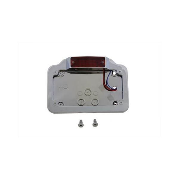 V-TWIN 品番 33-0264 Tail Lamp and License Plate Assembly Mini Style Wyatt Gatling    Vツイン お取寄せ品