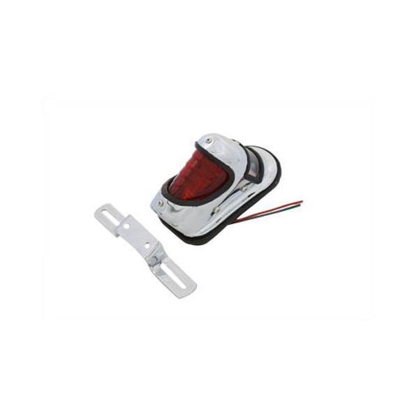 V-TWIN 品番 33-0304 Chrome Beehive Style Tail Lamp Wyatt Gatling 68002-39   Vツイン お取寄せ品