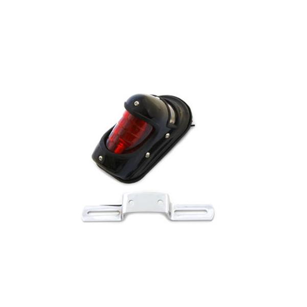 V-TWIN 品番 33-0735 Replica Black Beehive Tail Lamp Wyatt Gatling 68002-39   Vツイン お取寄せ品