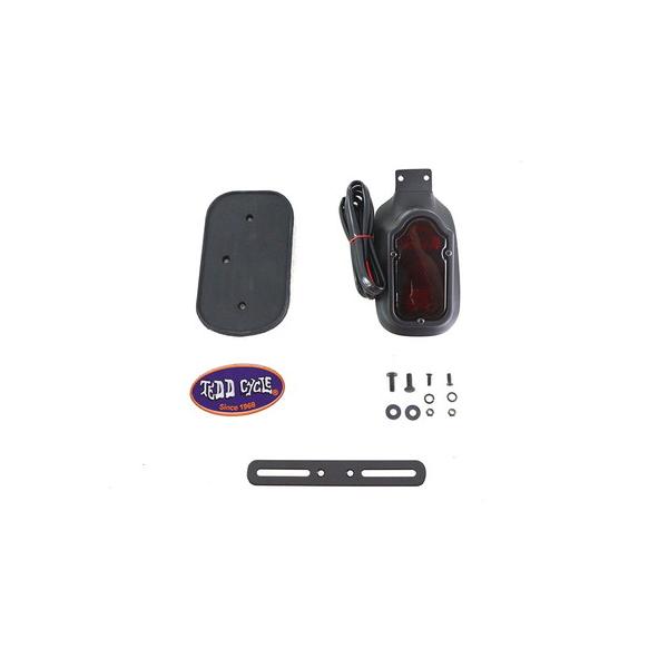 V-TWIN 品番 33-1342 Tombstone Style Tail Lamp Assembly Matte Black V-Twin    Vツイン お取寄せ品
