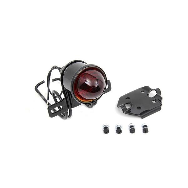 V-TWIN 品番 33-1521 JD Replica 6 Volt Tail Lamp Assembly Black Wyatt Gatling    Vツイン お取寄せ品
