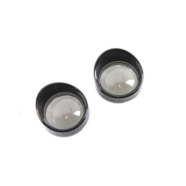 V-TWIN 品番 33-1569 Deuce Style Turn Signal Visor Set Smoke V-Twin    Vツイン お取寄せ品