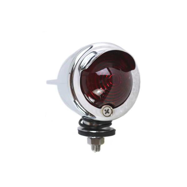 V-TWIN 品番 33-1753 Bomber Marker Lamp Red 3 Fin Design V-Twin    Vツイン お取寄せ品