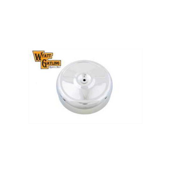 V-TWIN 品番 34-0548 Wyatt Gatling Air Cleaner Cover Round 8 inch Wyatt Gatling    Vツイン お取寄せ品