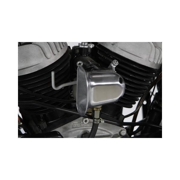 V-TWIN 品番 34-1296 Linkert Carburetor Air Scoop Polished Wyatt Gatling    Vツイン お取寄せ品