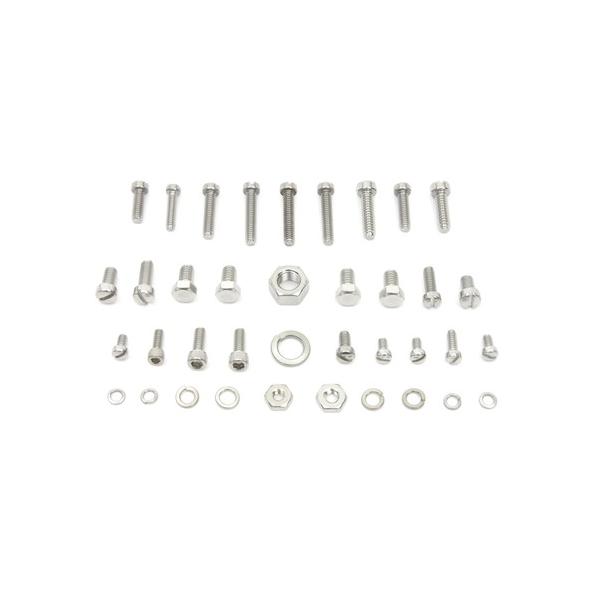 V-TWIN 品番 35-0341 Linkert Carburetor Screw Kit Zicad Plated V-Twin 993   Vツイン お取寄せ品