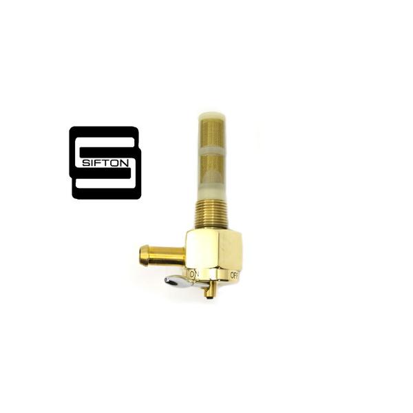 V-TWIN 品番 35-0756 Sifton Brass Hex Petcock 90ー Left Hand Spigot V-Twin    Vツイン お取寄せ品