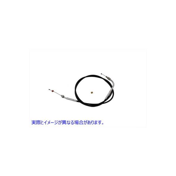 V-TWIN 品番 36-0730 41 inch Black Idle Cable Barnett    Vツイン お取寄せ品