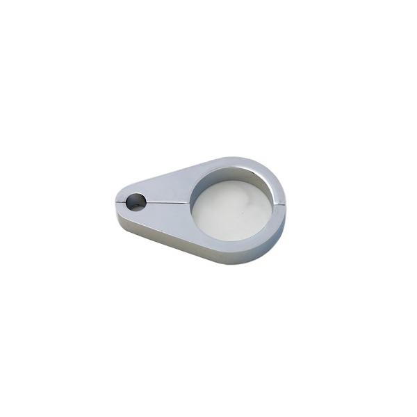 V-TWIN 品番 37-8914 39mm Speedometer Cable Clamp Chrome V-Twin    Vツイン お取寄せ品