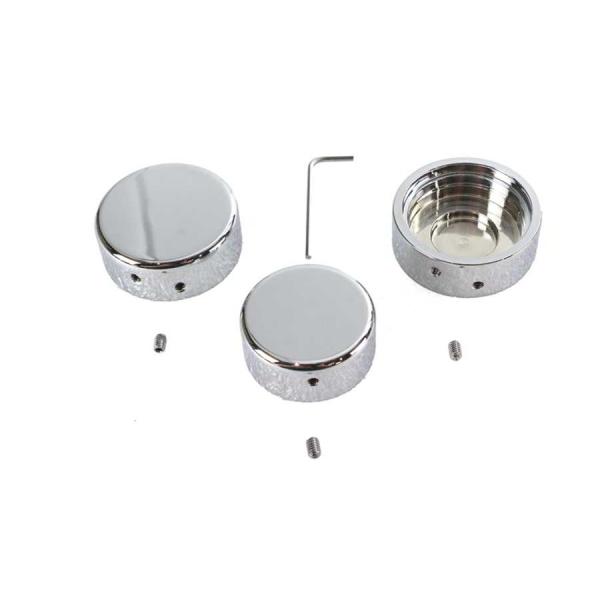 V-TWIN 品番 37-9073 39mm Fork Stem Nut Cover Chrome V-Twin 45668-90   Vツイン お取寄せ品