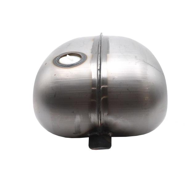 V-TWIN 品番 38-0683 Laredo 3.1 Gallon Ribbed Dished Gas Tank Raw V-Twin    Vツイン お取寄せ品