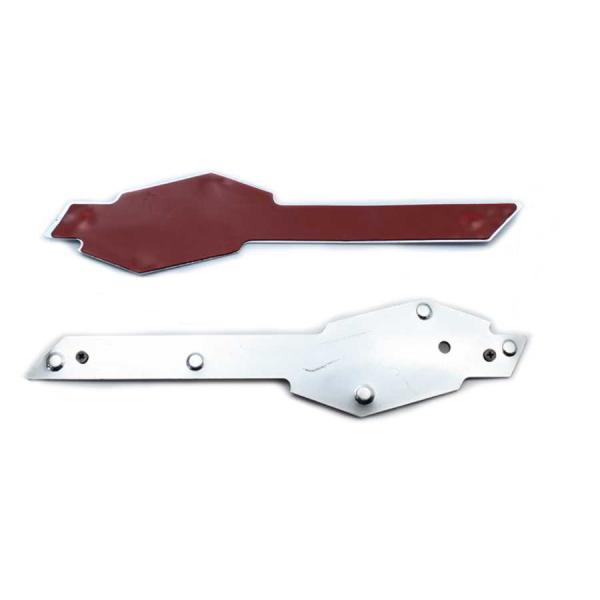 V-TWIN 品番 38-7008 Gas Tank Emblem Mount Strips Wyatt Gatling 61782-91T   Vツイン お取寄せ品