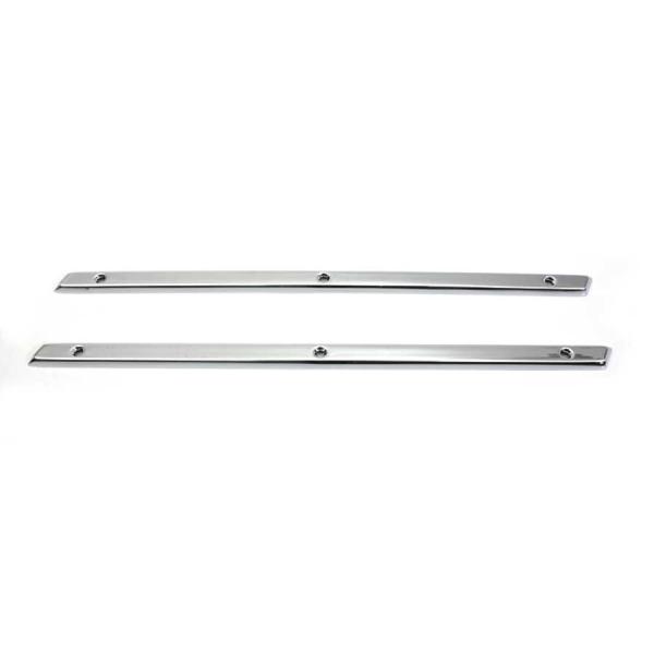 V-TWIN 品番 38-7045 Chrome Steel Emblem Trim Strips Wyatt Gatling    Vツイン お取寄せ品