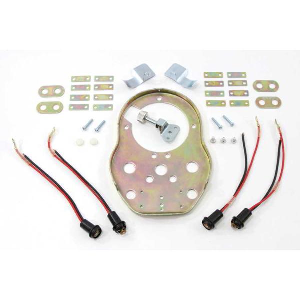 V-TWIN 品番 39-0128 Cateye Dash Base with Sockets V-Twin    Vツイン お取寄せ品