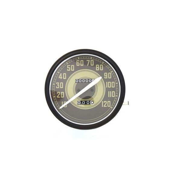 V-TWIN 品番 39-0298 Speedometer with 2:1 Ratio and Army Graphics V-Twin    Vツイン お取寄せ品