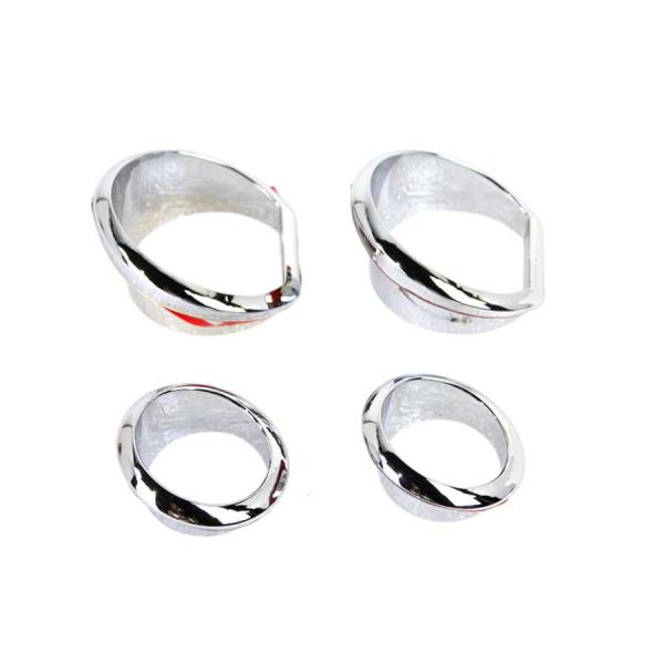 V-TWIN 品番 39-0567 Gauge Trim Kit Chrome V-Twin 61400451   Vツイン お取寄せ品