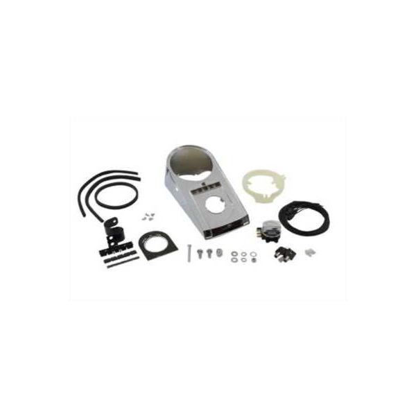 V-TWIN 品番 39-0896 Chrome Bobbed Dash Cover Kit V-Twin    Vツイン お取寄せ品