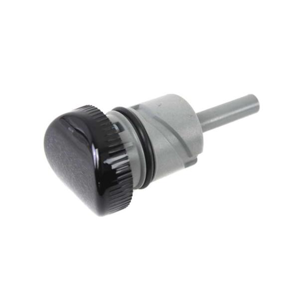 V-TWIN 品番 40-0848 Oil Tank Dipstick Cap Assembly Black Wyatt Gatling    Vツイン お取寄せ品