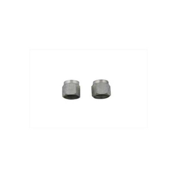 V-TWIN 品番 40-0903 Gas Line Nut Set Zicad Plated V-Twin 62361-50   Vツイン お取寄せ品