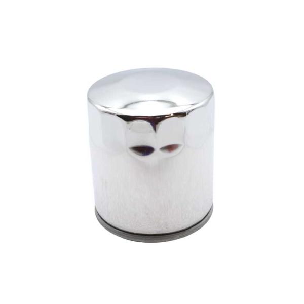 V-TWIN 品番 40-2570 Ultima Microglass Spin On Oil Filter Chrome Ultima    Vツイン お取寄せ品