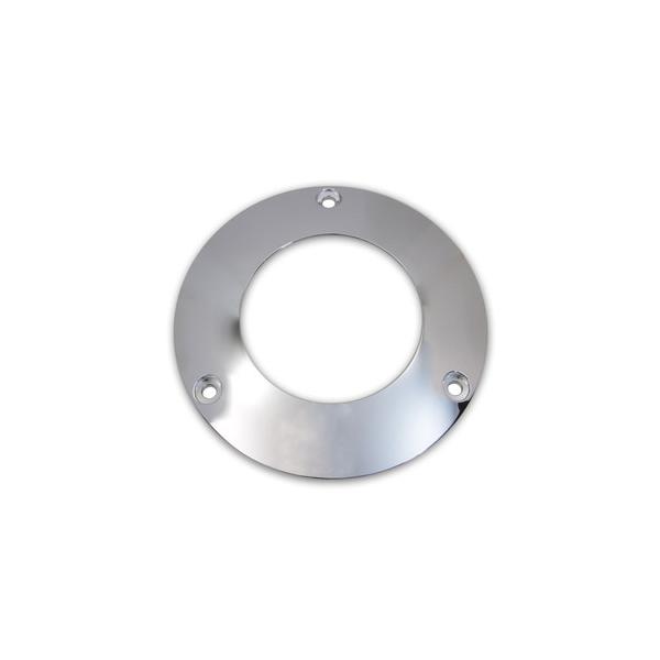 V-TWIN 品番 42-0238 3-Hole C-Thru Derby Cover Chrome V-Twin    Vツイン お取寄せ品