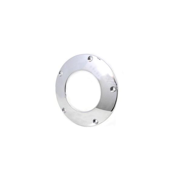 V-TWIN 品番 42-0240 Chrome 5-Hole C-Thru Derby Cover V-Twin    Vツイン お取寄せ品