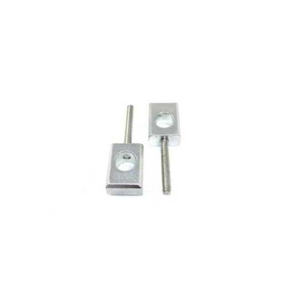 V-TWIN 品番 44-0541 Chrome Axle Block Pull Adjuster V-Twin    Vツイン お取寄せ品