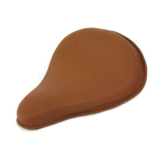 V-TWIN 品番 47-0517 Brown Leather Replica Solo Seat Corbin Gentry 52000-40   Vツイン お取寄せ品