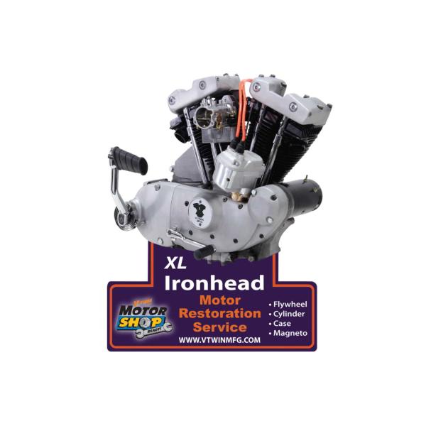 V-TWIN 品番 48-0372 XLCH Engine Plaque V-Twin    Vツイン お取寄せ品