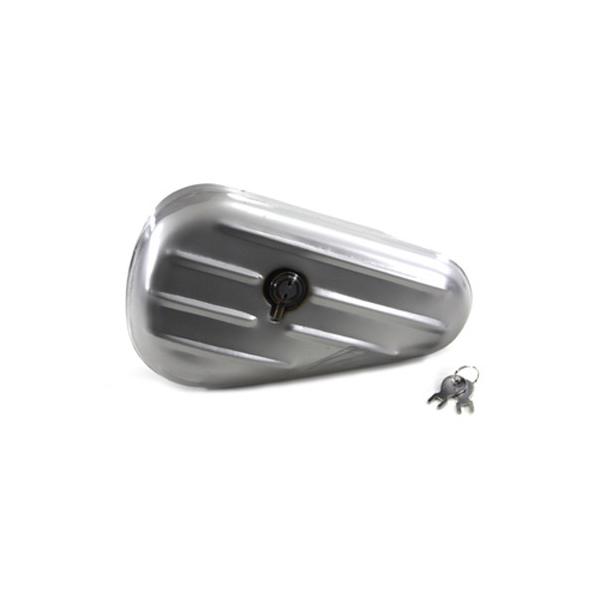 V-TWIN 品番 50-0615 Oval Right Side Raw Tool Box Wyatt Gatling 64205-40   Vツイン お取寄せ品